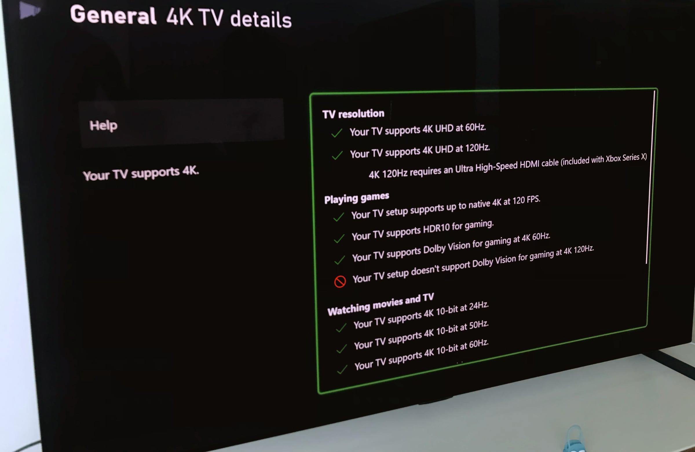 Xbox 120Hz Dolby Vision Xbox 120Hz Dolby Vision